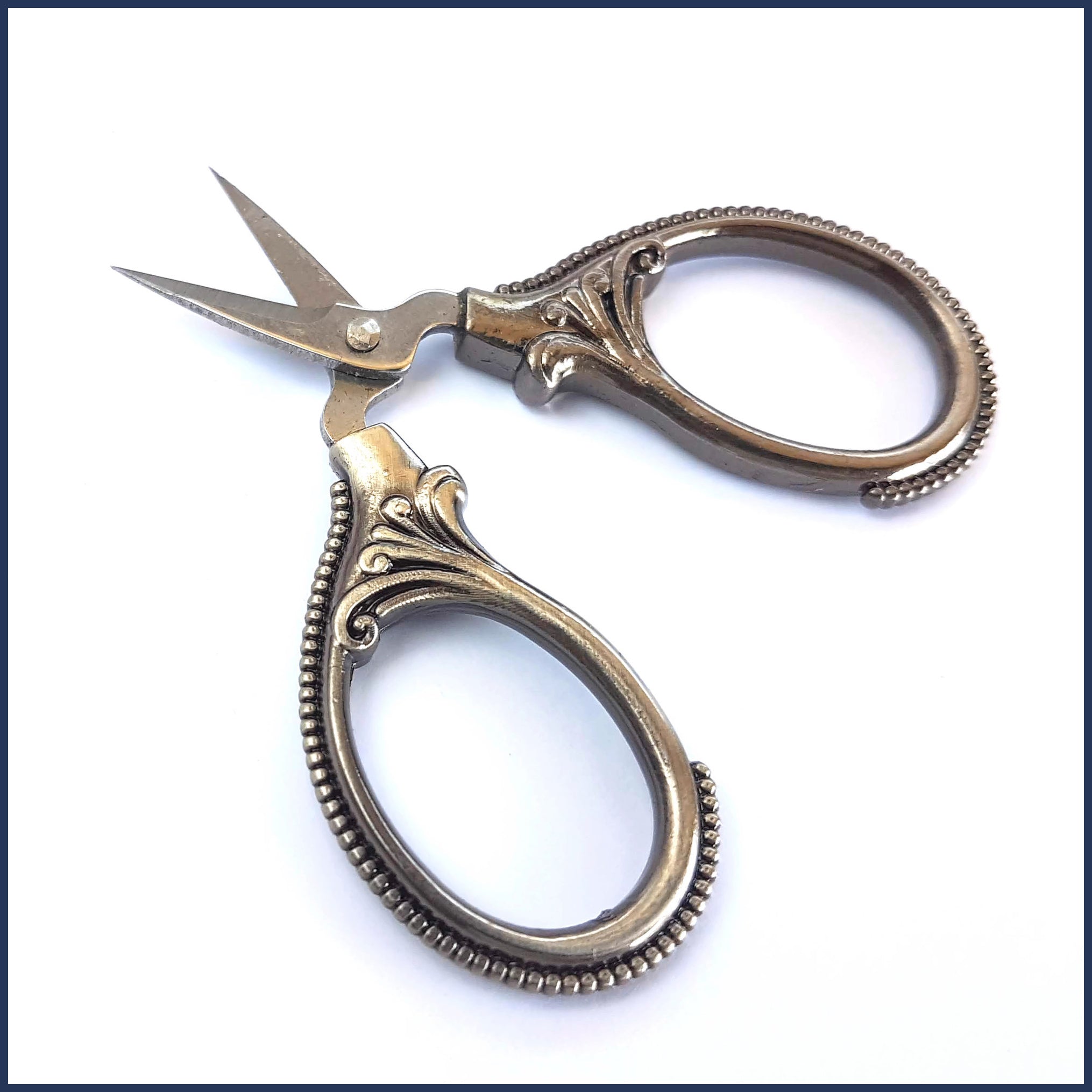 Mini Snips Retro Scissors – Blue Ammonite Designs
